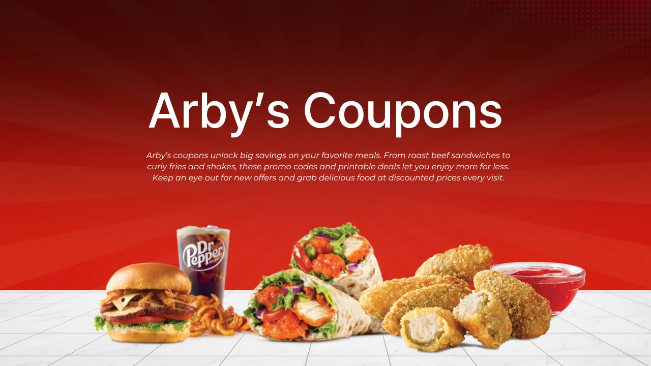 Valid Arby’s Coupons and Promo Codes [October 19, 2025]